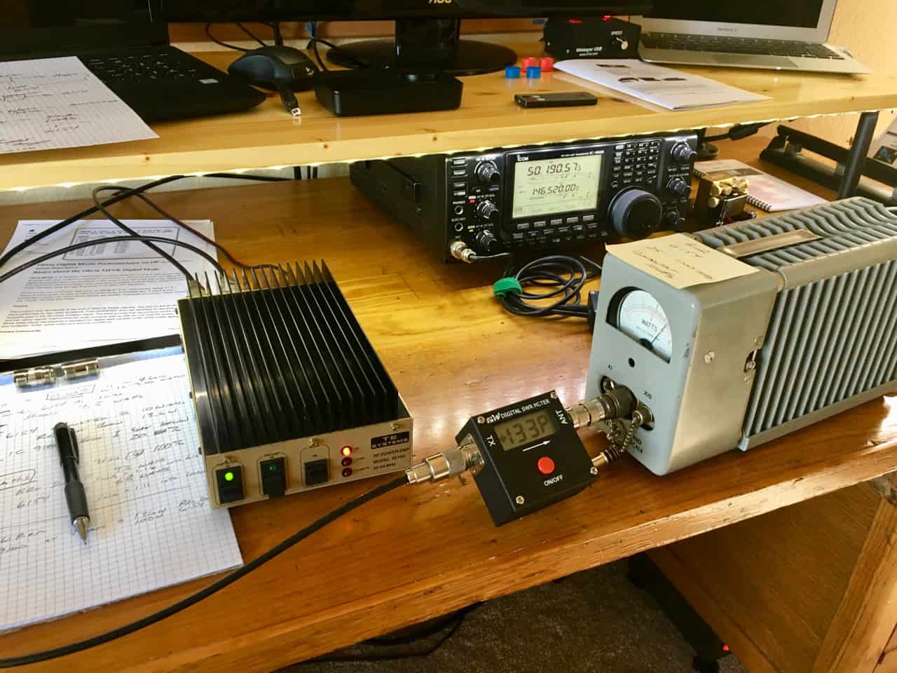 TE Systems 6 Meter Amplifier — Testing and Setup | K5ND