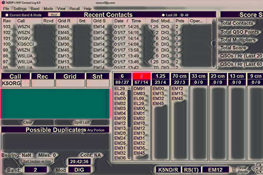 K5ND VHF Rover Operations | K5ND