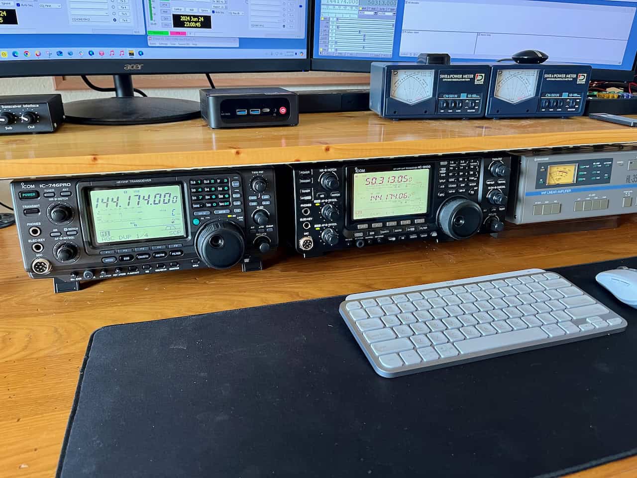 New Old Rig in the Shack — Icom IC-746PRO | K5ND